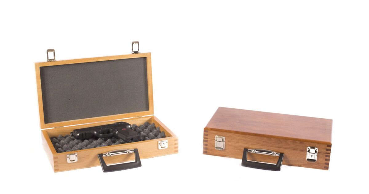 American Chest Co. G2 Weapon Safety, 2-Gun Secure Lock Solid Lid Chests ...