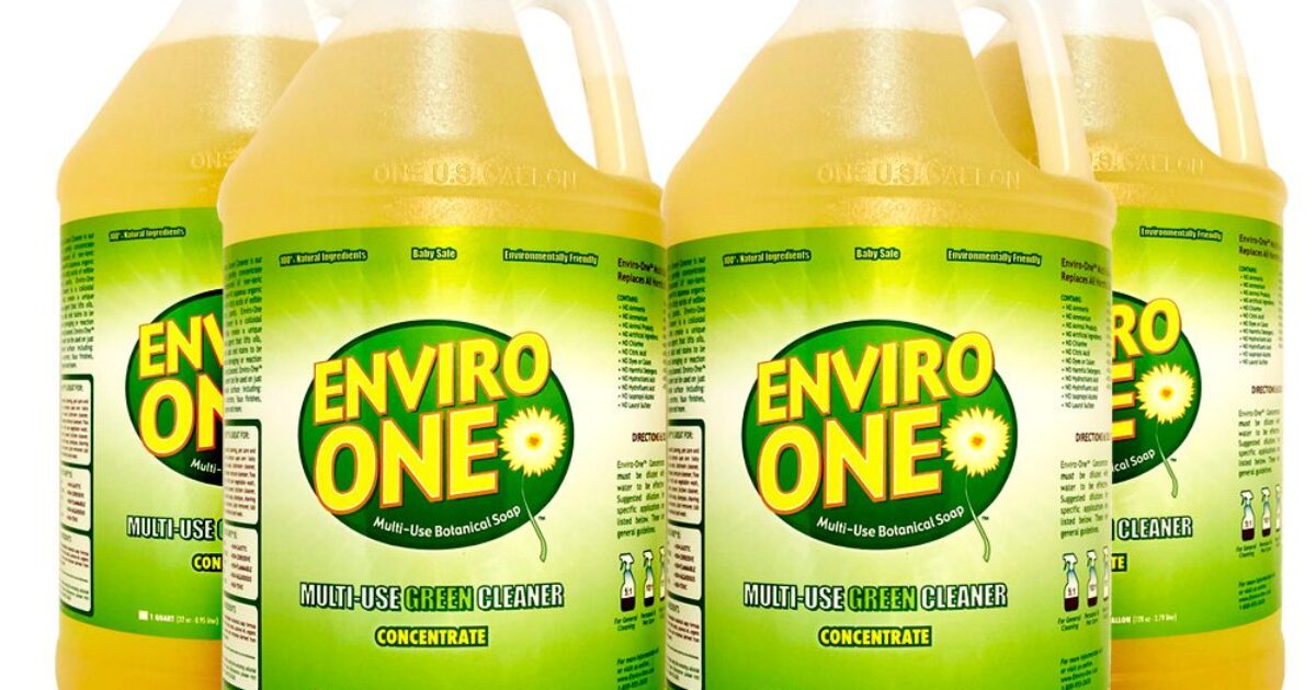 Enviro-One Multi-Use Green Cleaner Concentrate-1 Gal (4/Case) - Made In ...