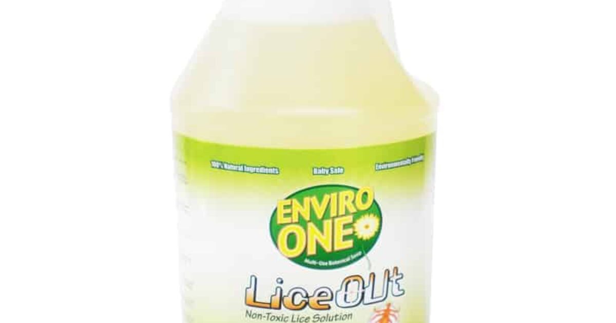 Enviro-One LiceOUT™ Head Lice Treatment & Foam Dispenser-1 Gal (4/Case ...